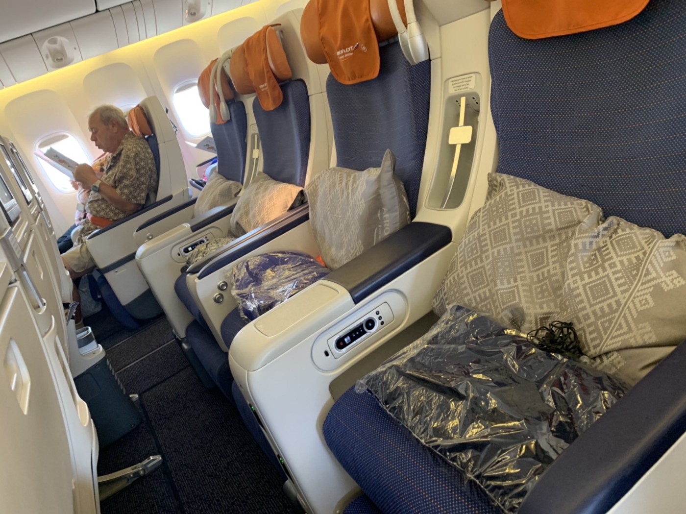 Flying Aeroflot Comfort Class (Boeing 777) From JFK to SVO | Caballeros ...